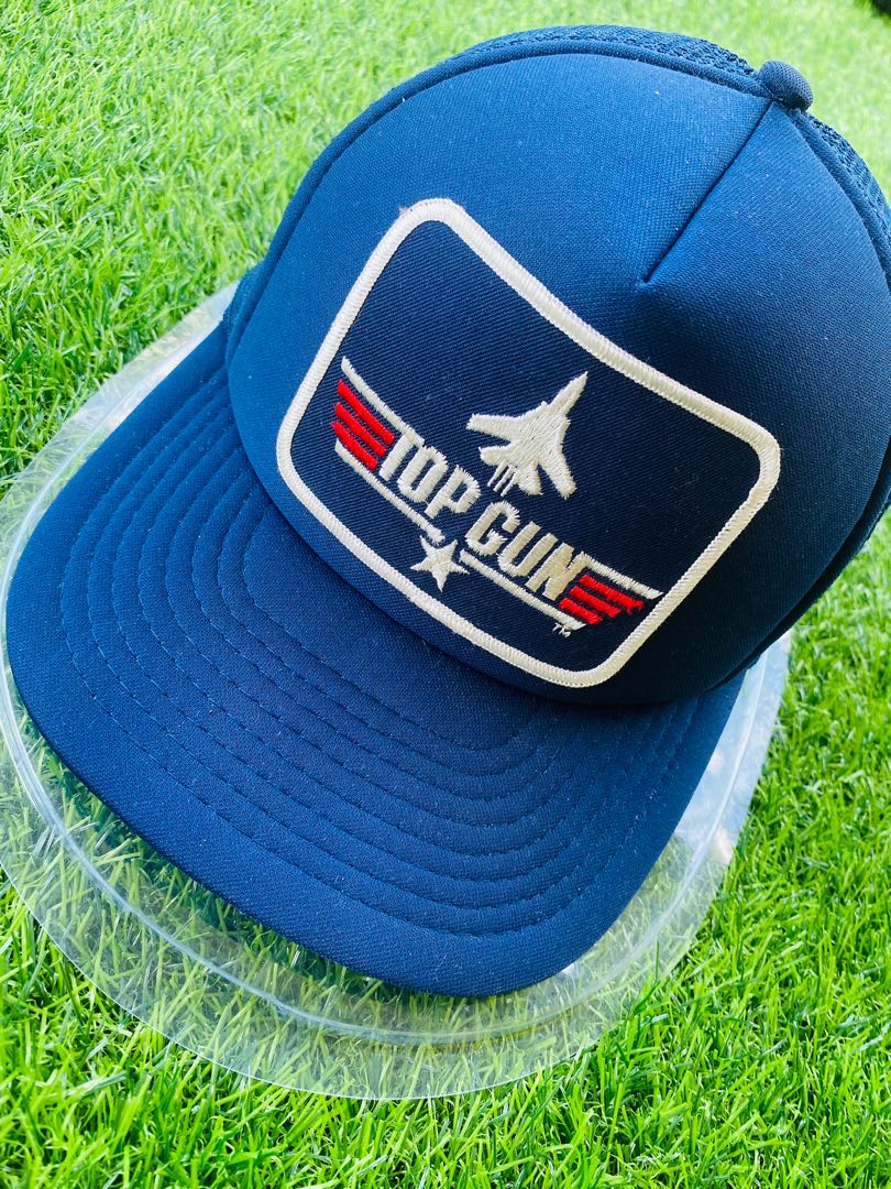 Vintage Top Gun Maverick Cap 1986 Original, Men's Fashion, Watches ...