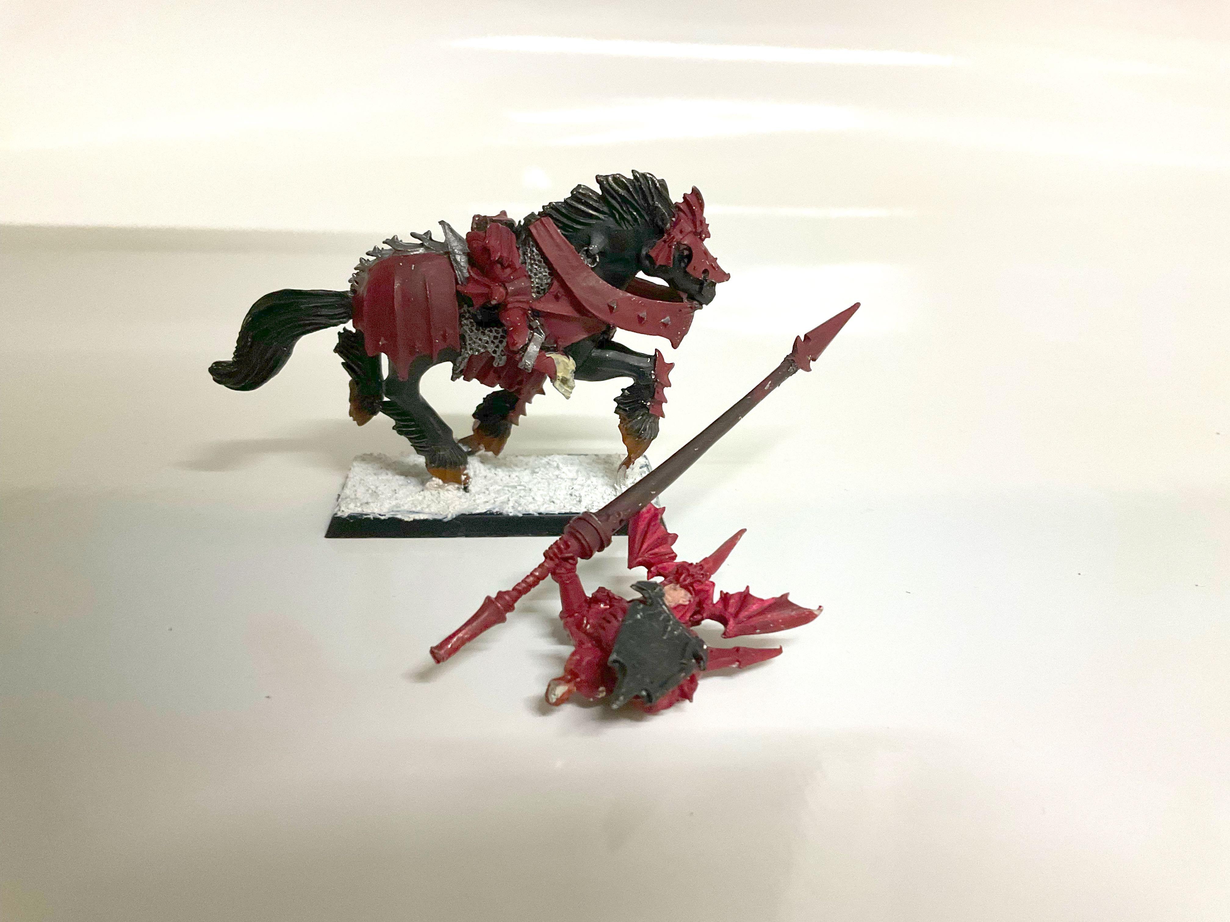 Warhammer Blood Knight (metal), Hobbies & Toys, Toys & Games on Carousell