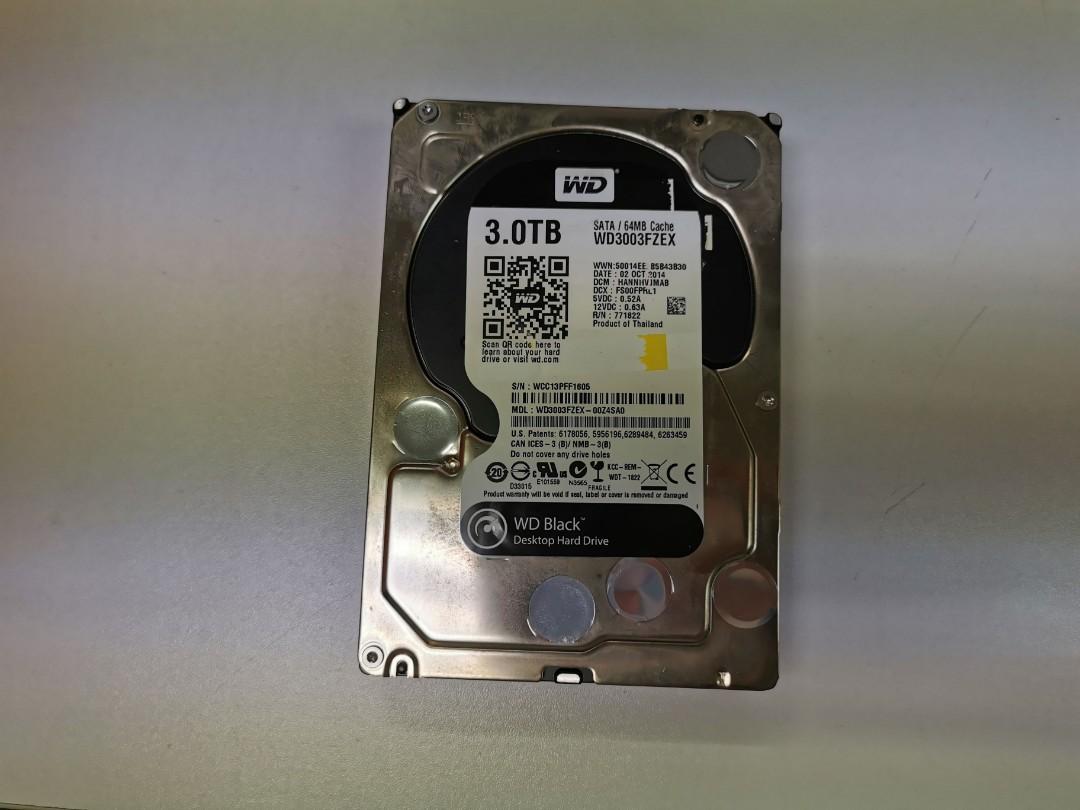 WD Hard Disks (3TB/ 6TB/ 10TB), Computers & Tech, Parts & Accessories ...