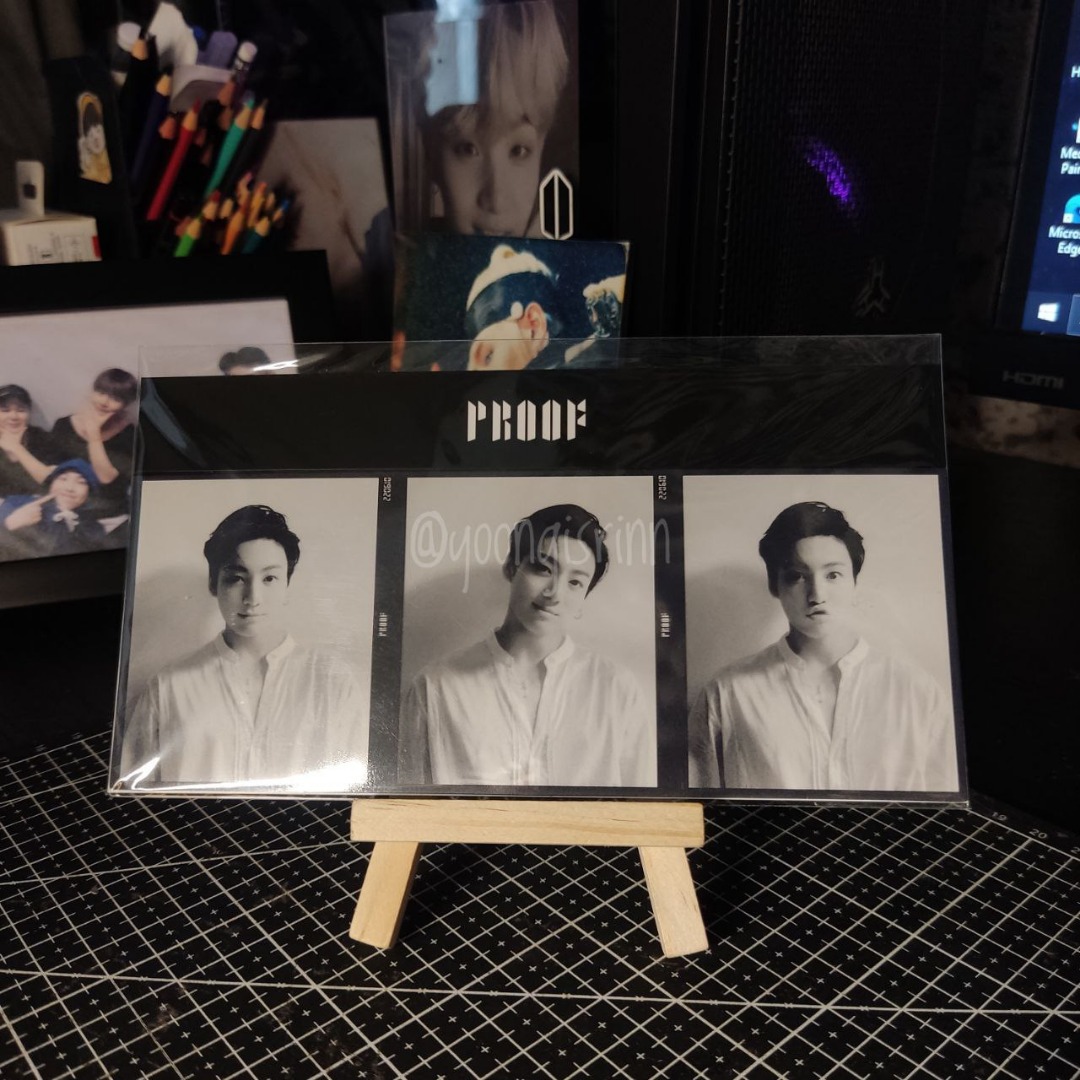 Weverse POB Jungkook Triptych, Hobbies & Toys, Memorabilia & Collectibles, K-Wave on Carousell