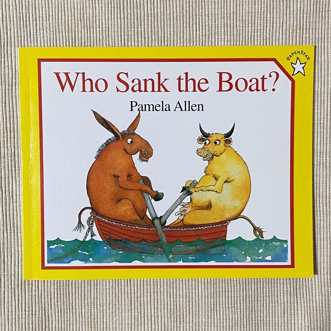 Who Sank the Boat? by Pamela Allen, Hobbies & Toys, Books & Magazines ...