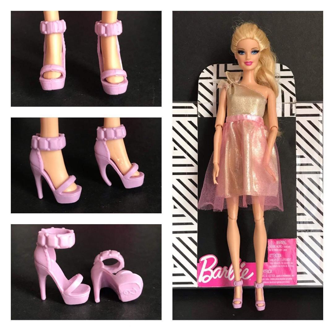 with BARBIE LOGO original SHOES (part 3) ACCESSORIES, Hobbies & Toys ...
