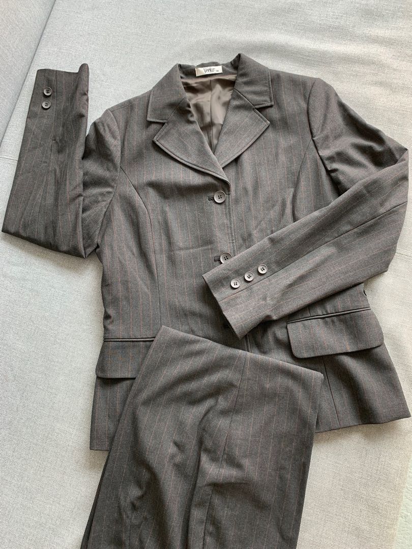 Women business suit - jacket and trouser, Women's Fashion, Dresses ...