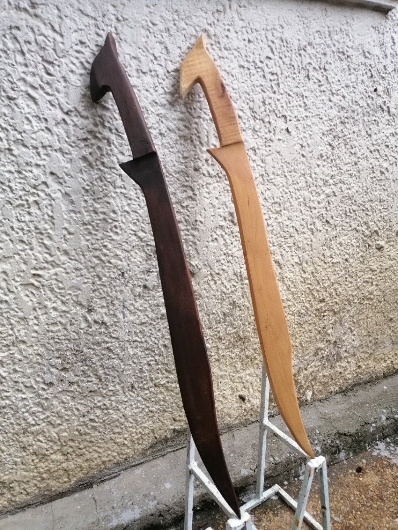 Wooden Pinuti Sword, Sports Equipment, Sports & Games, Combat Sports on ...