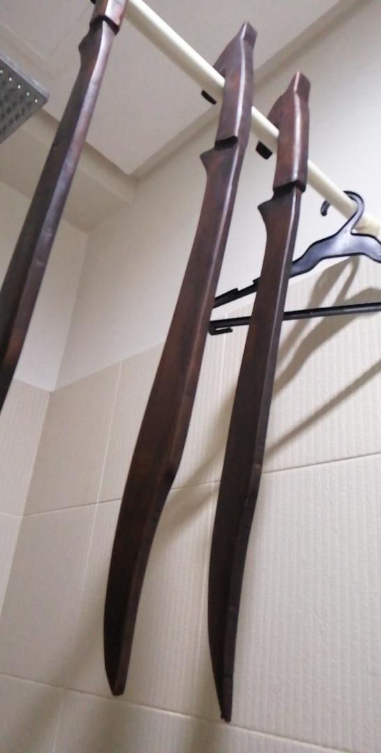 Wooden Pinuti Sword, Sports Equipment, Sports & Games, Combat Sports on ...