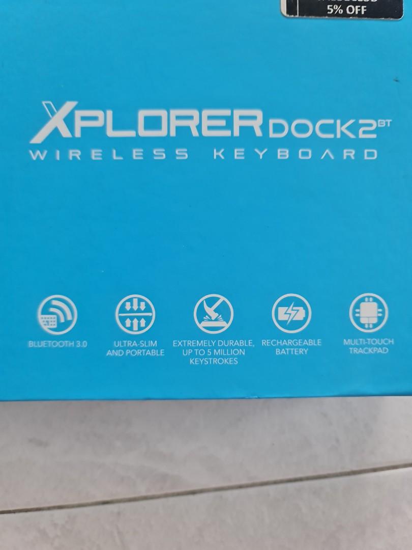 Xplorer Dock Bt Wireless Keyboard Computers Tech Parts Accessories Computer Keyboard On