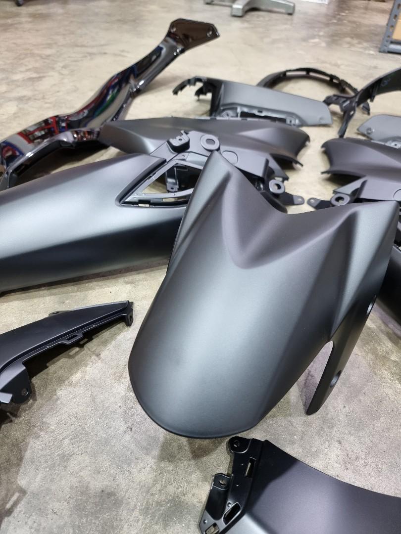 Yamaha Nmax v2 2021 glossy matt black, Motorcycles, Motorcycle ...