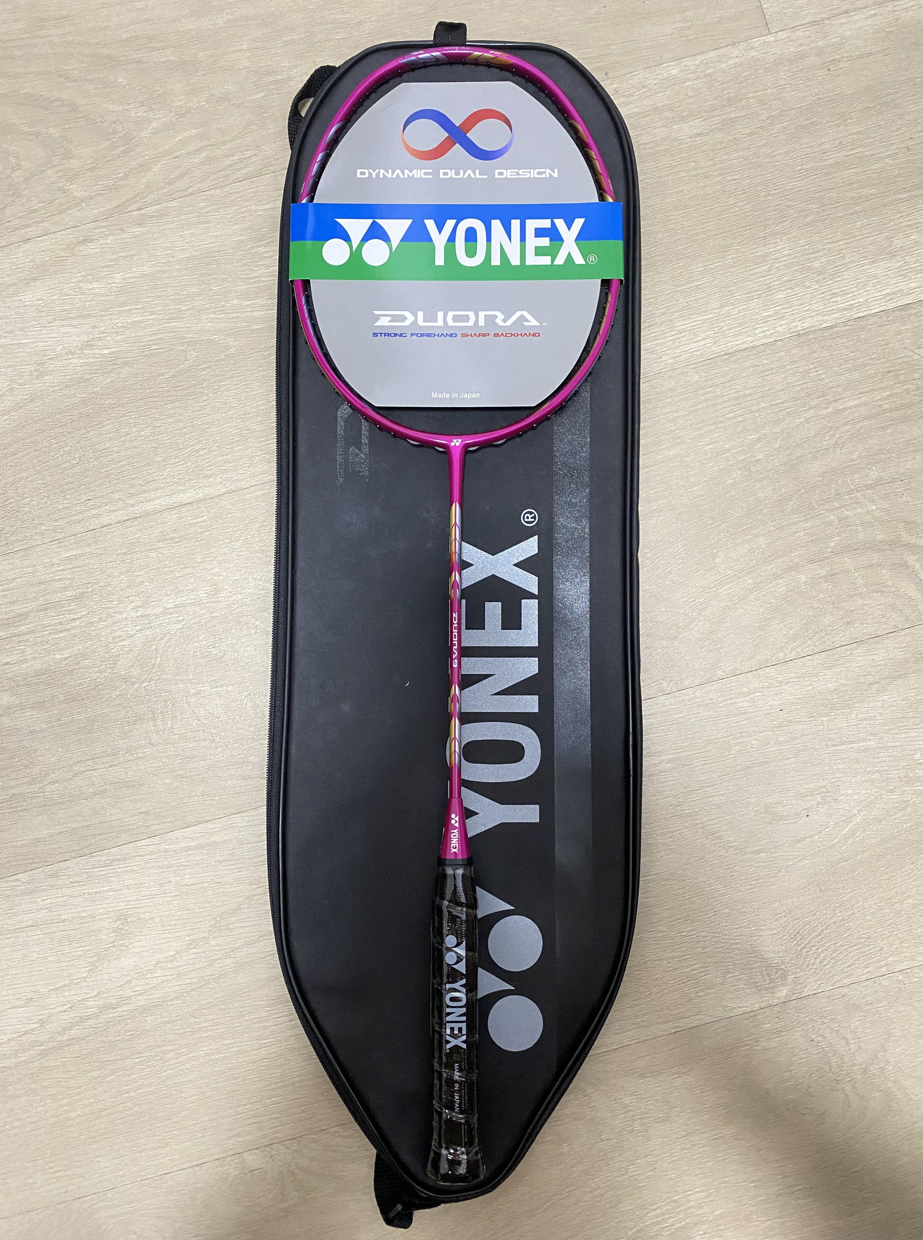 Yonex Duora 9 badminton racket, Sports Equipment, Sports & Games ...