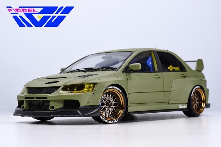1:18 1/18 AGU Mitsubishi Lancer Evolution 9 Evo 9 Evo IX CT9A Wide body ...