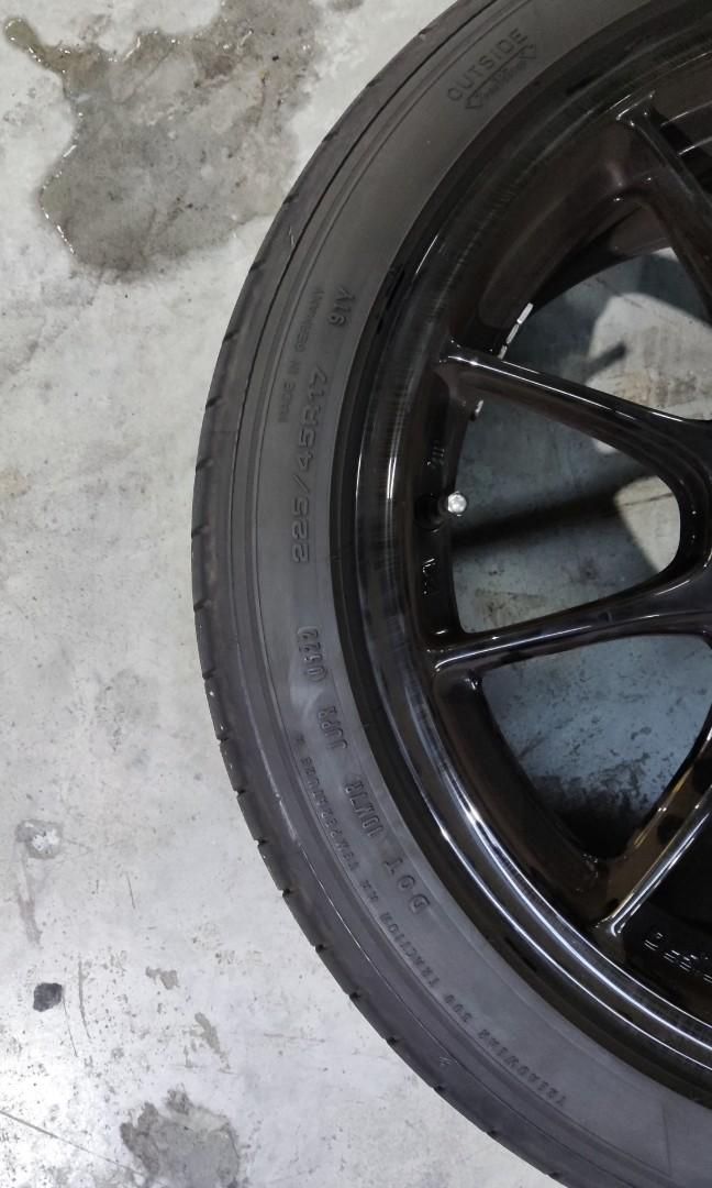4pcs 17" Tc105X design rim with F1A6 Tyre, Car Accessories, Tyres ...