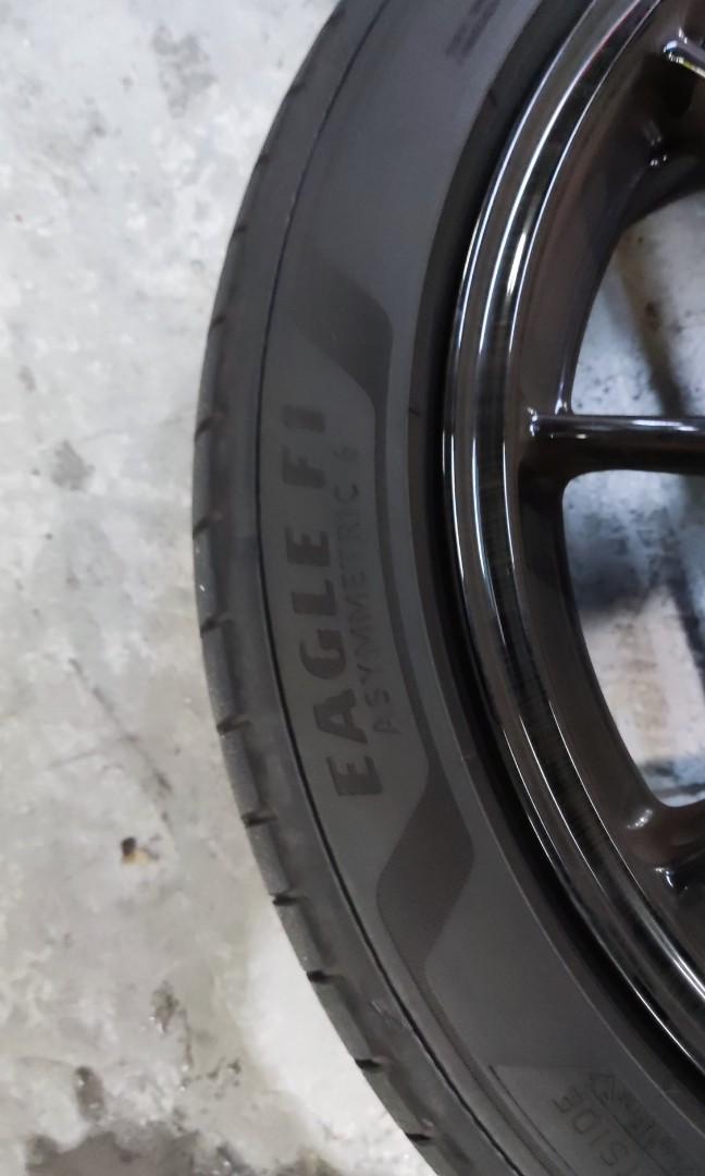 4pcs 17" Tc105X design rim with F1A6 Tyre, Car Accessories, Tyres ...