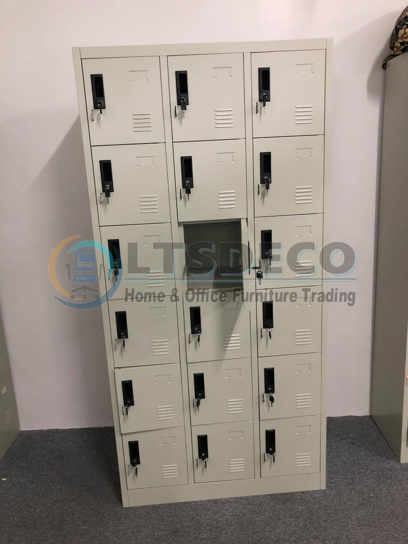 18door steel locker office partition and furniture, Furniture & Home ...