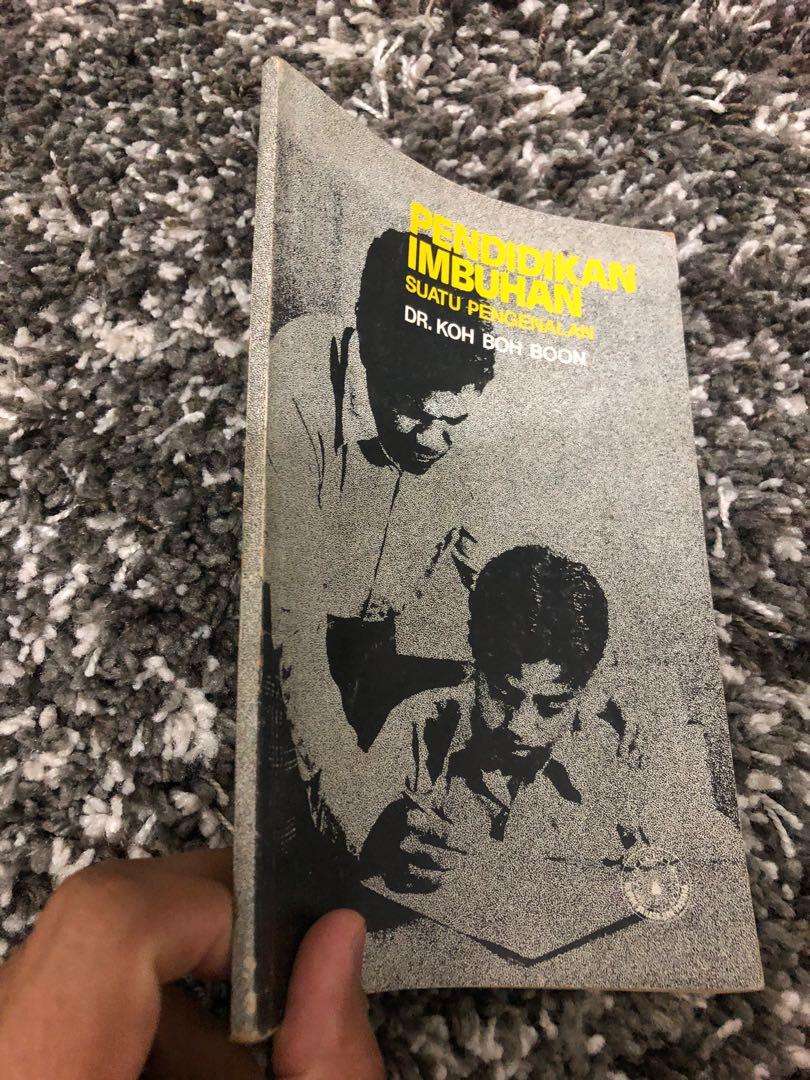 1981 cetakan pertama pendidikan imbuhan suatu pengenalan dr. koh boh ...
