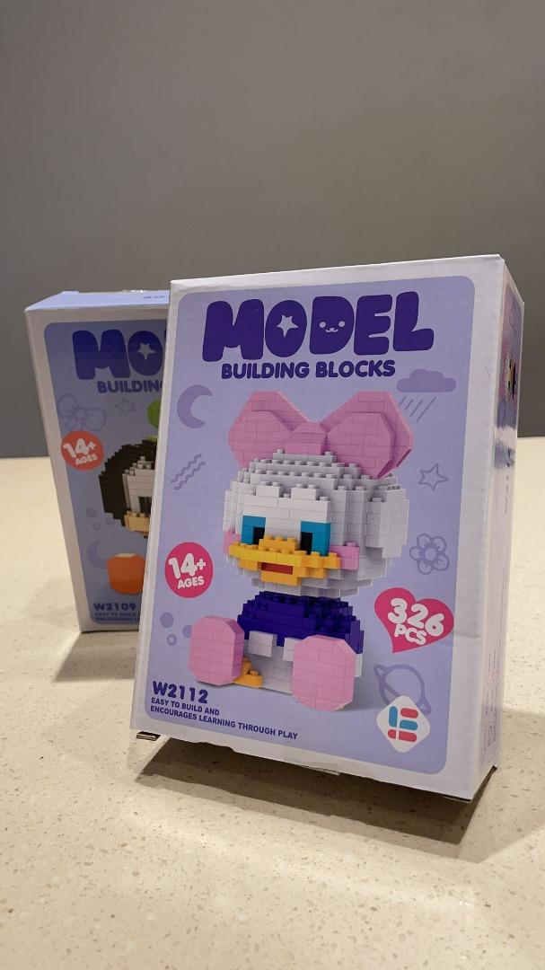 2224) 326 Pcs Mini Lego Block DIY Disney Character Model Building Blocks Nano block Daisy ...