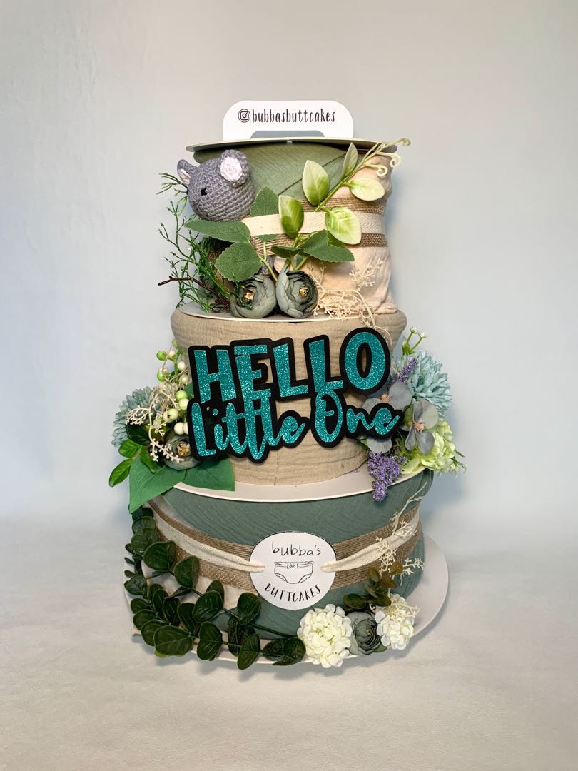 3-tier diaper cake baby gift hamper baby full month baby shower, Babies ...