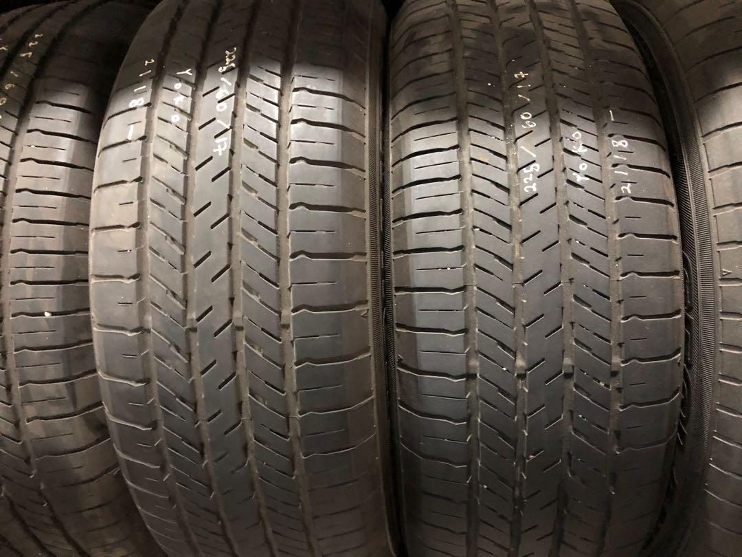 4pcs 225/60/17 Yokohama used tyre (65%), Car Accessories, Tyres & Rims ...