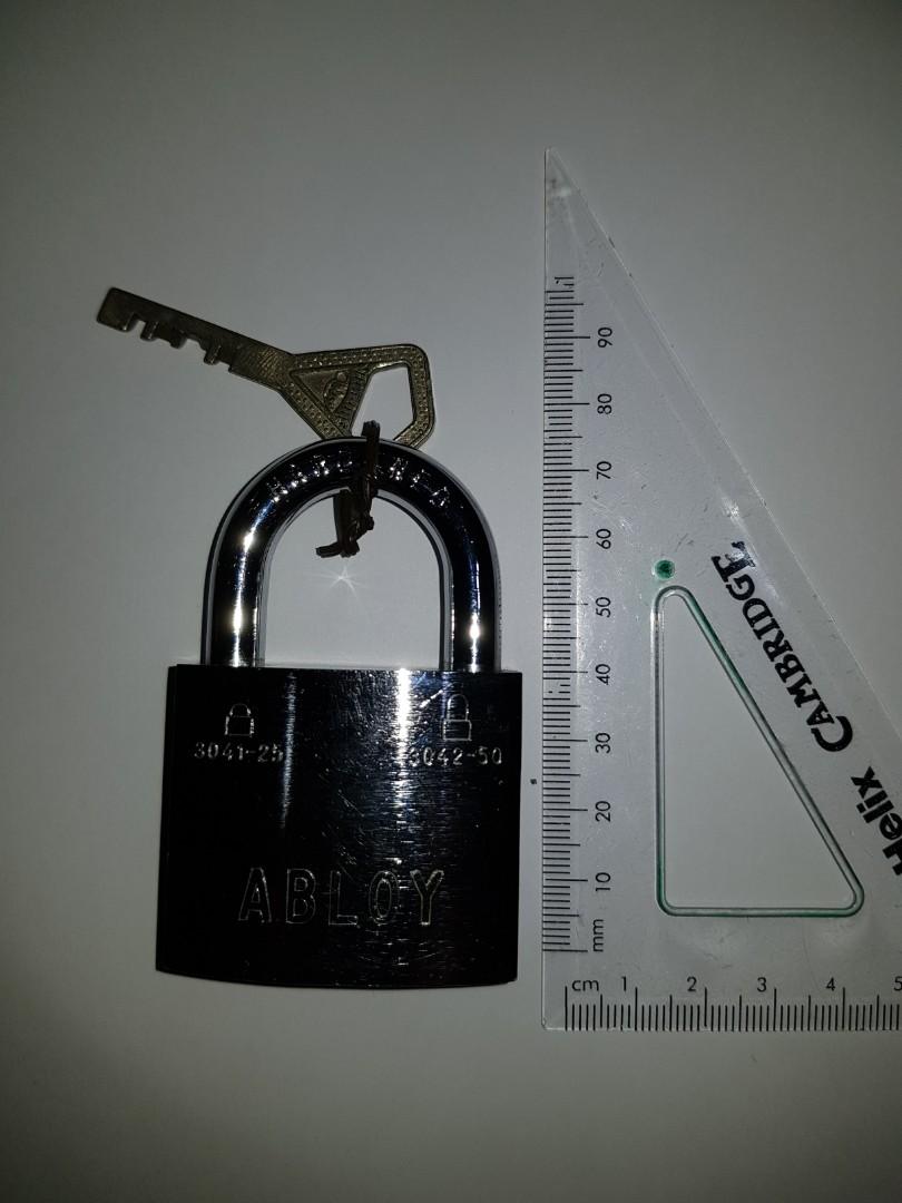 Abloy 3041-25 Hardened, Furniture & Home Living, Security & Locks ...