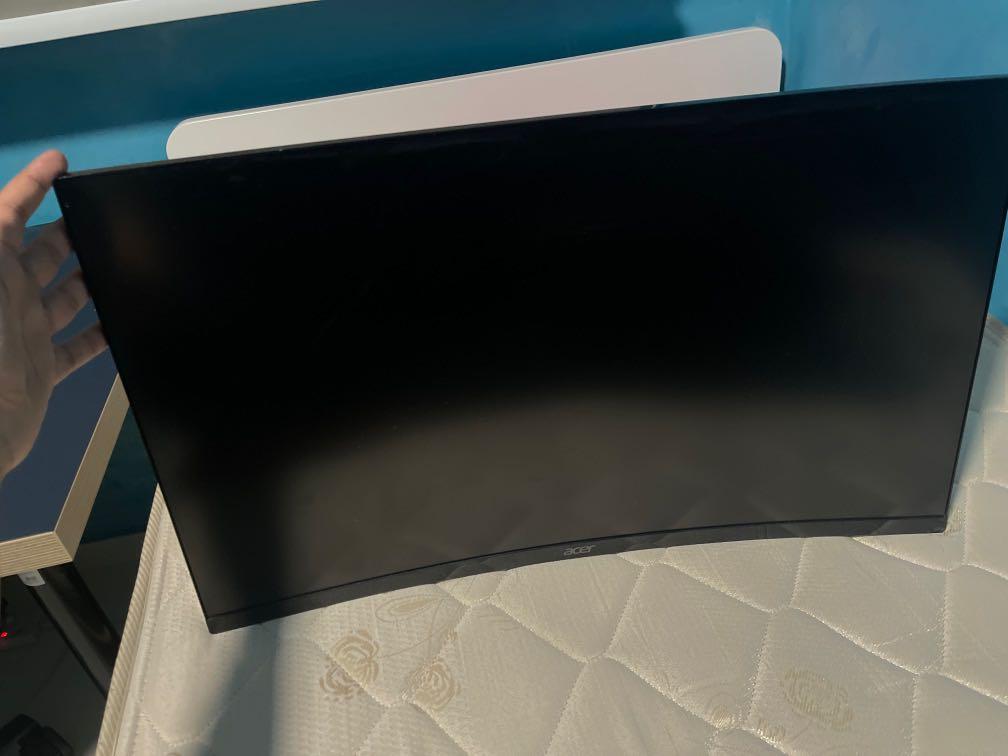 Acer ED0 Series ED270R P 27 inch FHD Curved Gaming Monitor with 165Hz ...