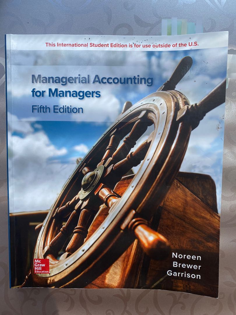 AD2101 NTU Management Accounting Textbook 5th edition, Hobbies & Toys ...