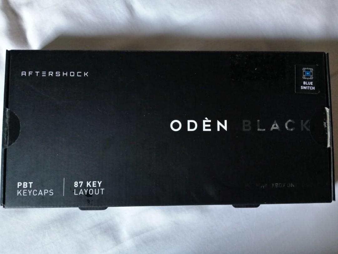 Aftershock Oden black mechanical keyboard, Computers & Tech, Parts ...
