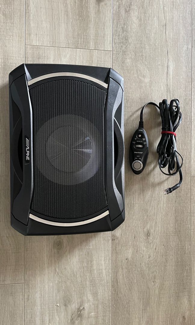 Alphine Car active sub woofer ., Audio, Soundbars, Speakers ...