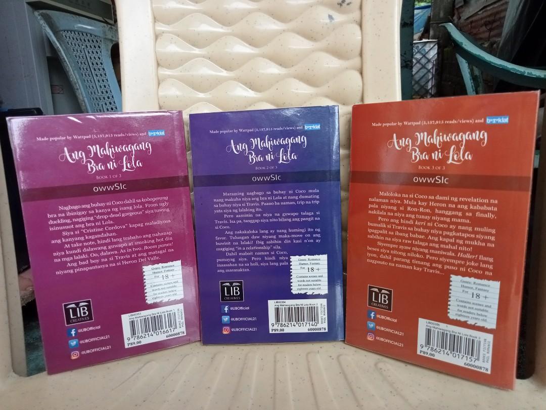 (SIGNED) ANG MAHIWAGANG BRA NI LOLA TRILOGY by OWWSIC (WATTPAD ...