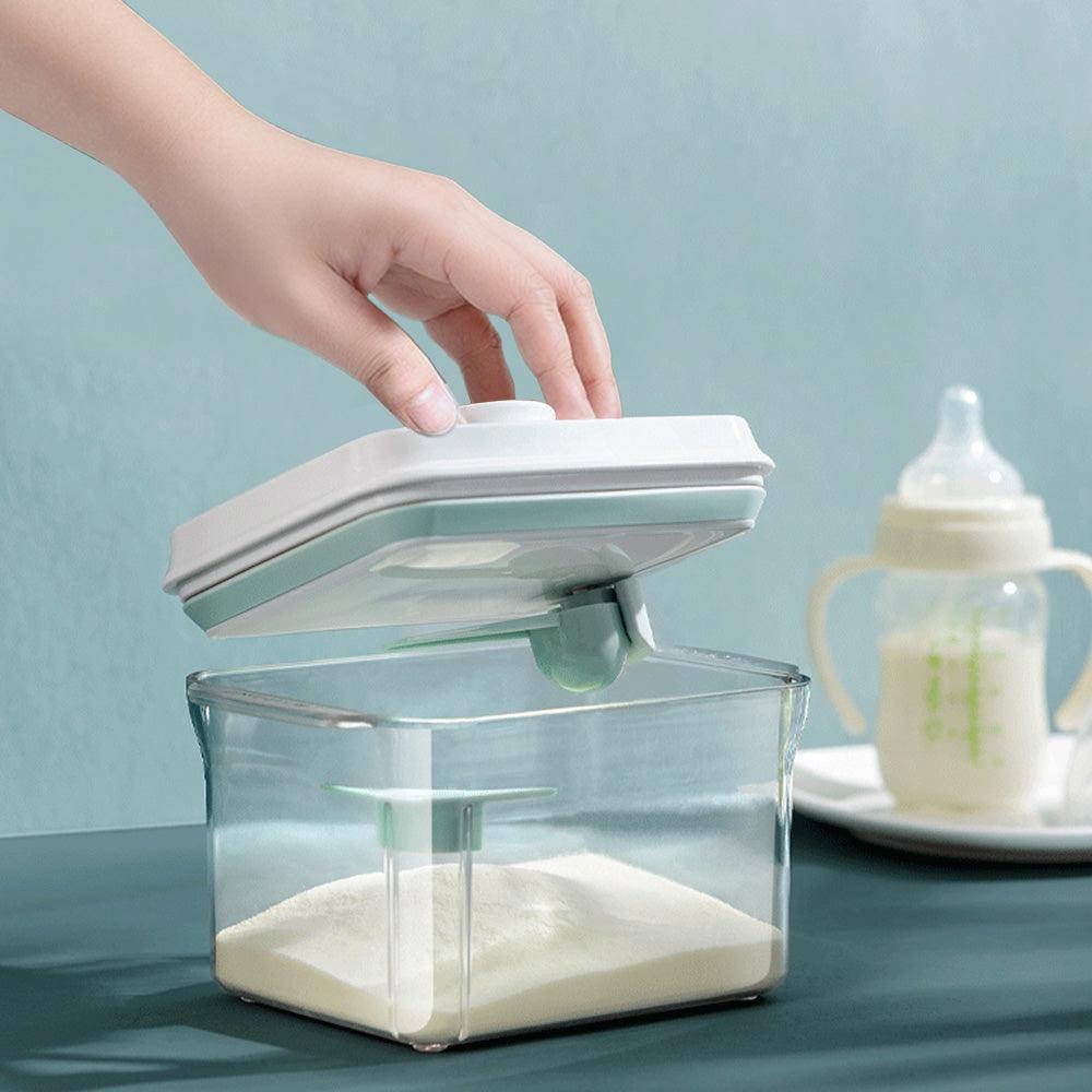 Ankou Airtight Milk Powder Storage Container with Scraper and Spoon ...