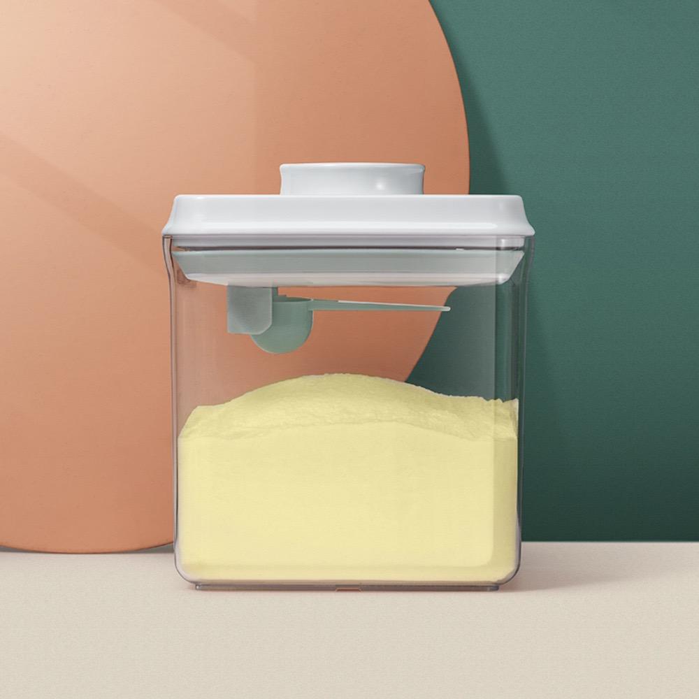 Ankou Airtight Milk Powder Storage Container with Scraper and Spoon ...