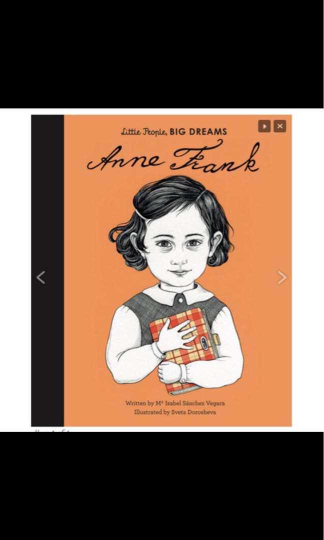 Anne Frank : Little People, Big Dreams, Hobbies & Toys, Books ...