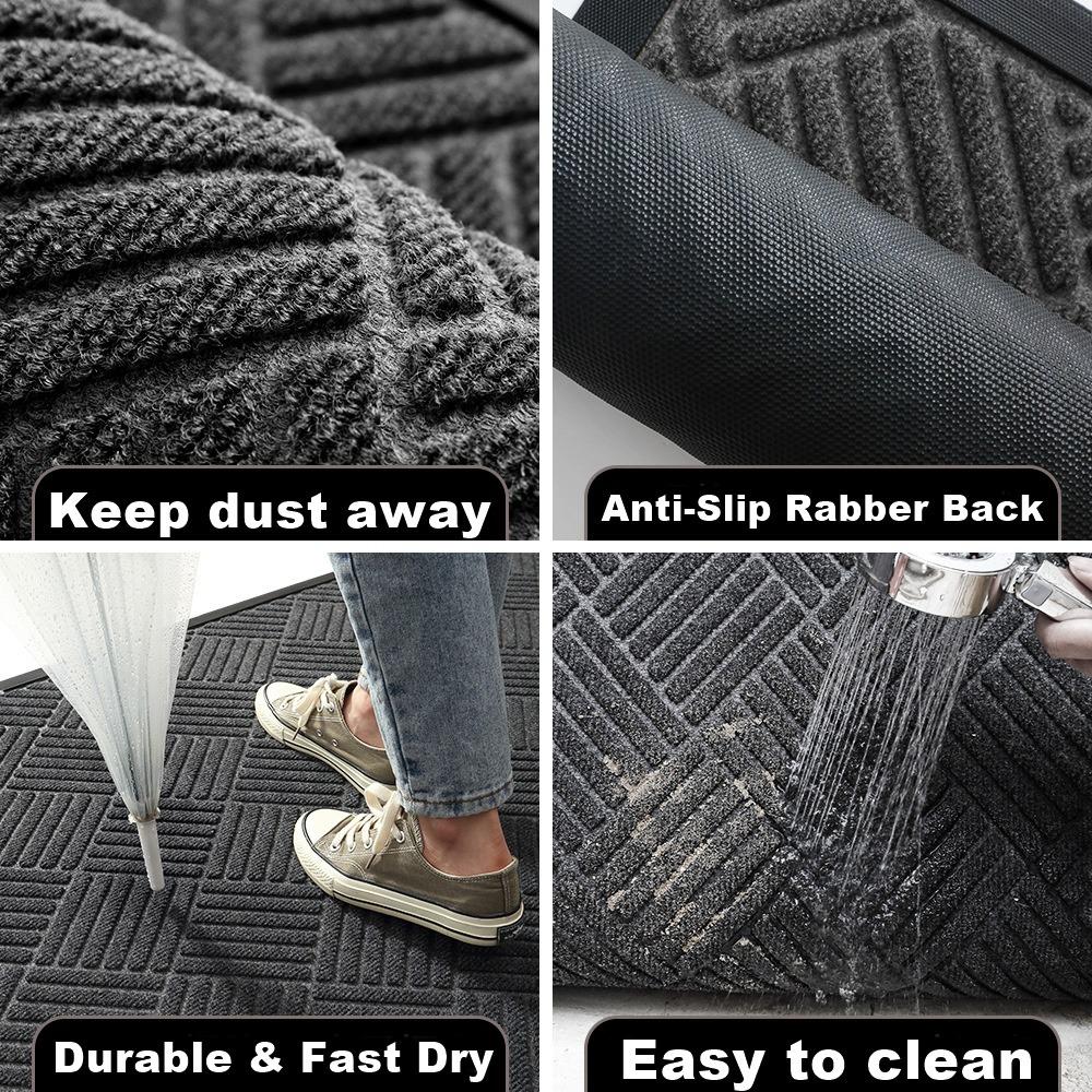 Anti-Slip Polypropylene Entrance Door Mat With Rubber Bottom|Heavy Duty ...