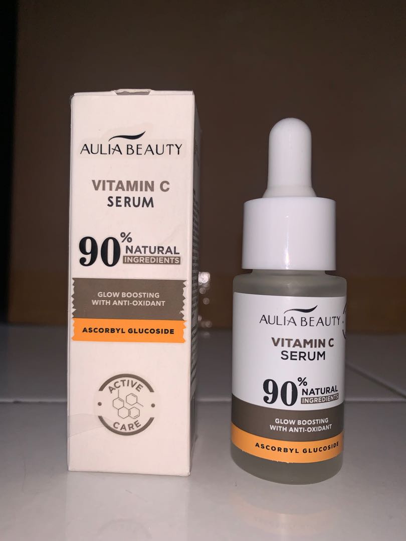 Aulia beauty vit C serum, Kesehatan & Kecantikan, Kulit, Sabun & Tubuh ...