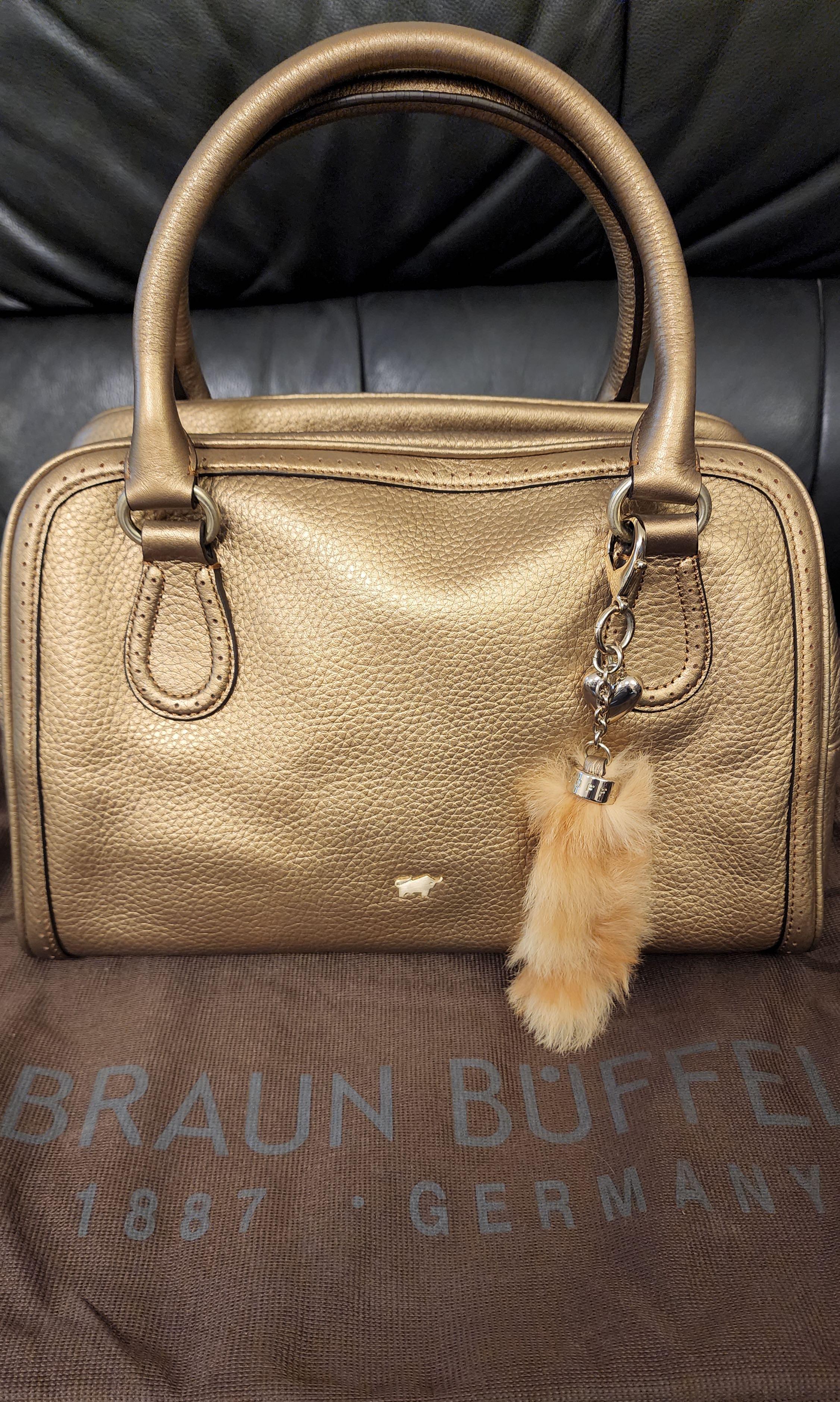 Authentic Braun Buffel leather tote bag, Women's Fashion, Bags ...