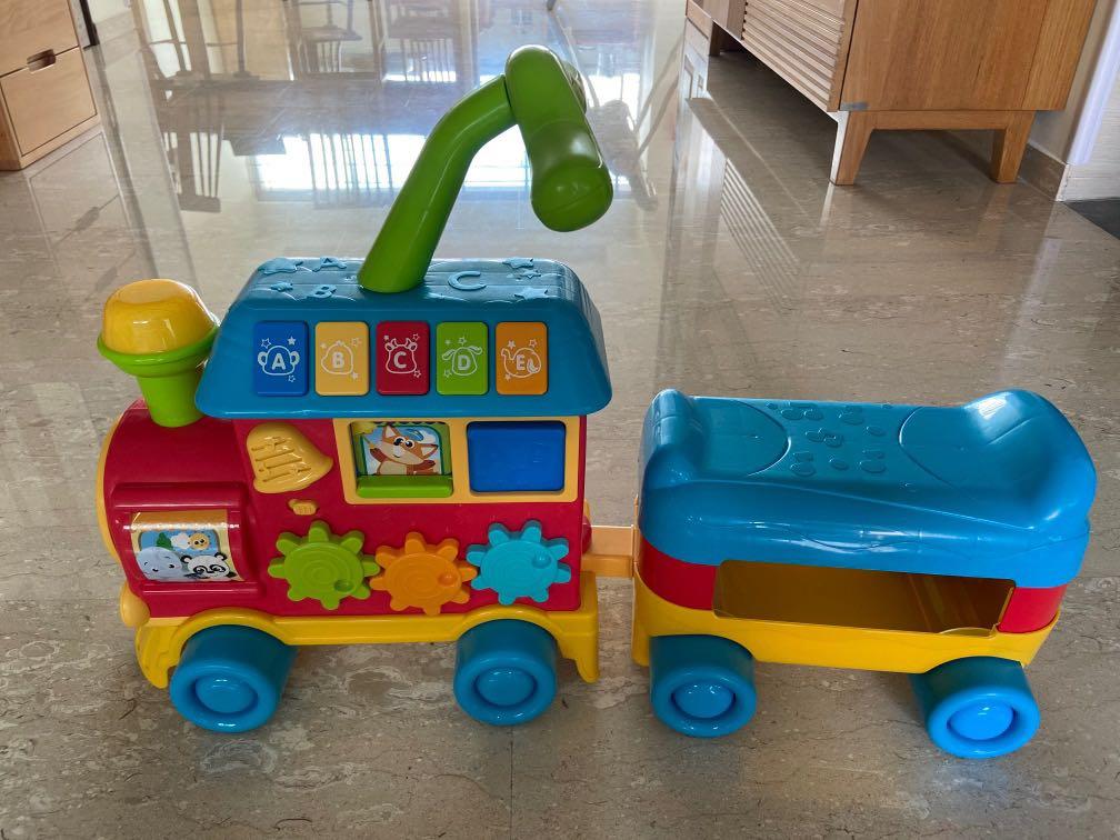 Baby Walker and toy train, Babies & Kids, Infant Playtime on Carousell