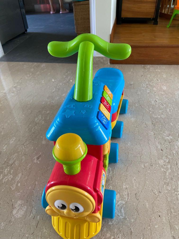 Baby Walker and toy train, Babies & Kids, Infant Playtime on Carousell