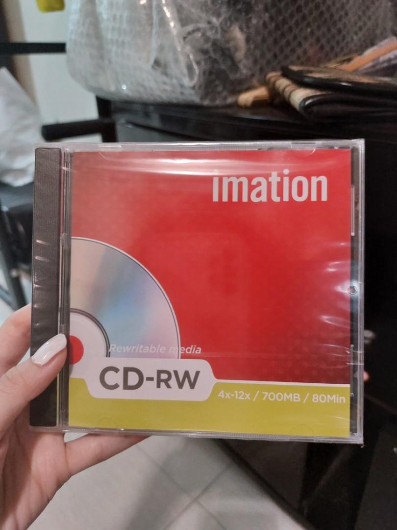 Blank CD-RW imation, Hobbies & Toys, Music & Media, CDs & DVDs on Carousell