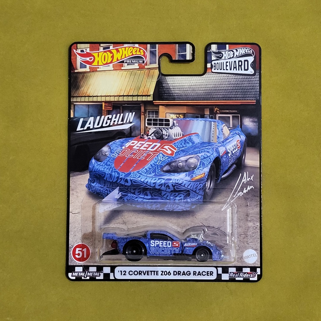 Boulevard '12 Corvette Z06 Drag Racer [Hot Wheels], Hobbies & Toys, Toys & Games on Carousell