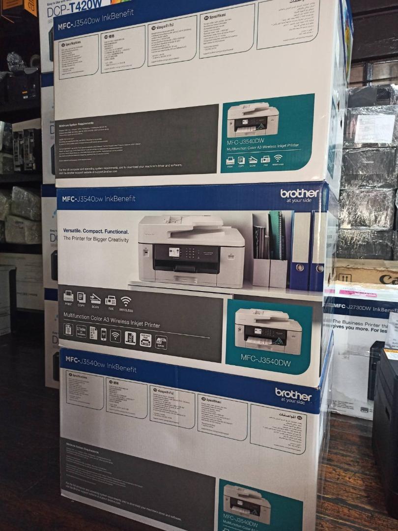 Brother MFC-J3540DW A3 printer All in One | As Is or Converted to CISS ...