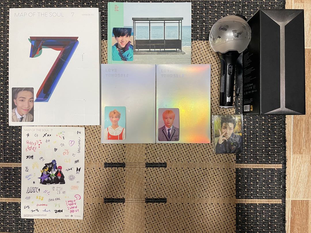 BTS Albums and Official Lightstick SET, Hobbies & Toys, Memorabilia ...