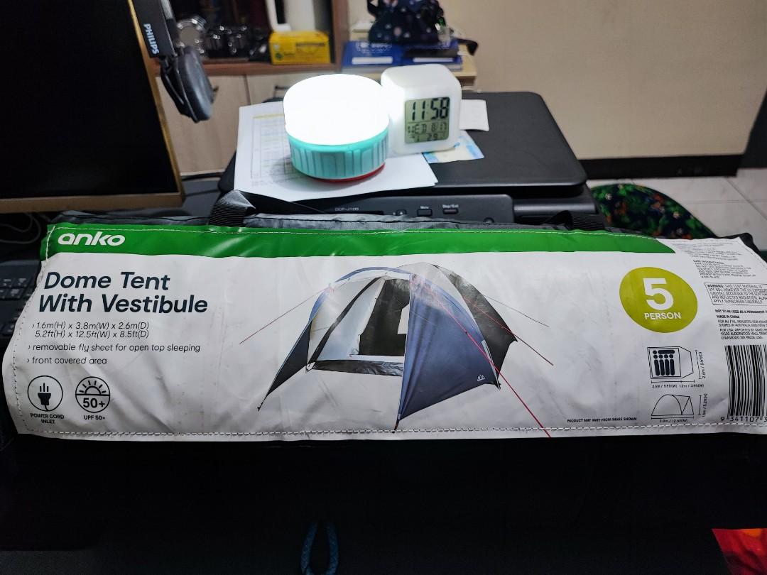 Camping Tent Anko, Hobbies & Toys, Travel, Travel Essentials ...