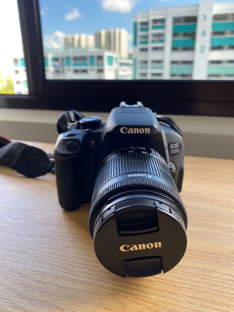 Canon EOS 700D with 18-55mm kit lens, Photography, Lens & Kits on Carousell