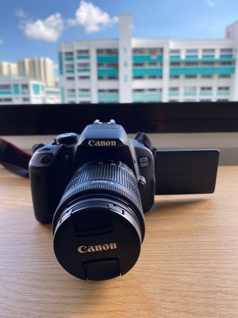 Canon EOS 700D with 18-55mm kit lens, Photography, Lens & Kits on Carousell