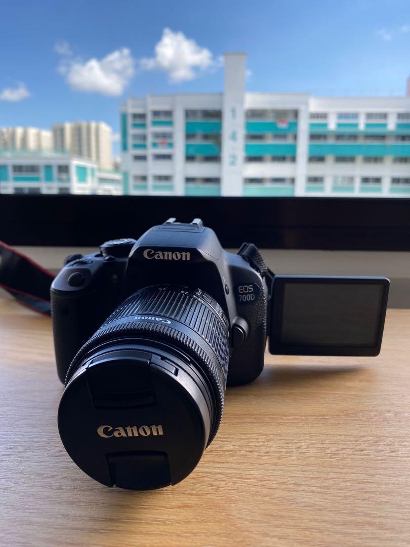 Canon EOS 700D with 18-55mm kit lens, Photography, Lens & Kits on Carousell