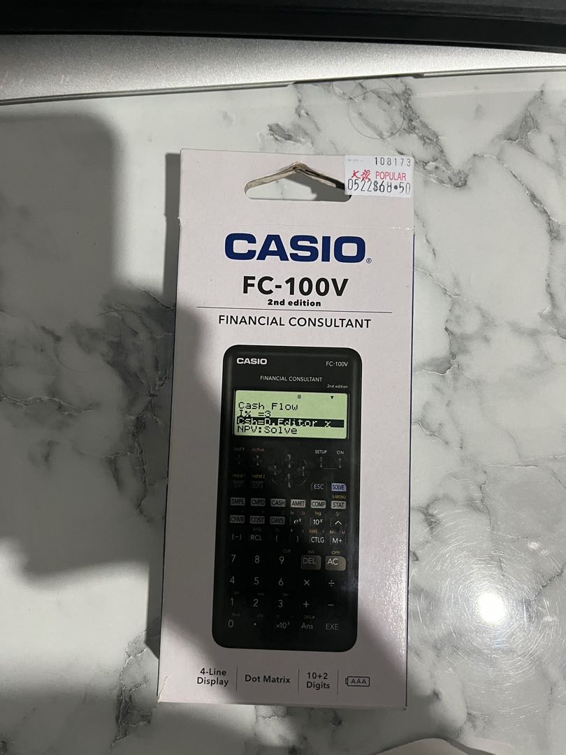 Casio fc-100v calculator, Mobile Phones & Gadgets, Other Gadgets on ...