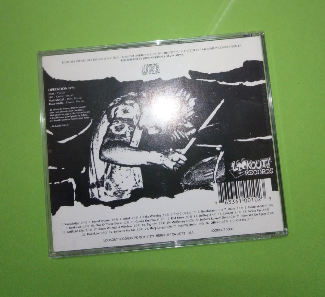CD OPERATION IVY : OPERATION IVY ALBUM (1997, COMPILATION, REMASTERED ...