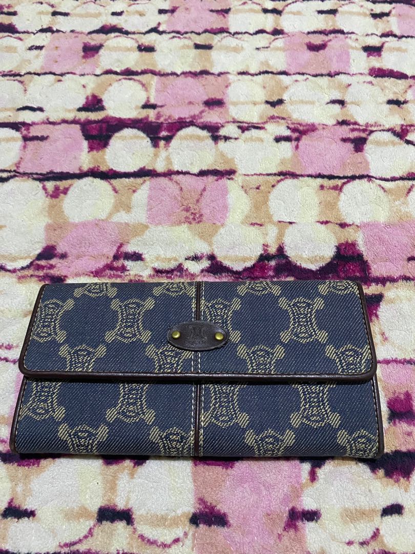 Celine long wallet, Women's Fashion, Bags & Wallets, Wallets & Card ...