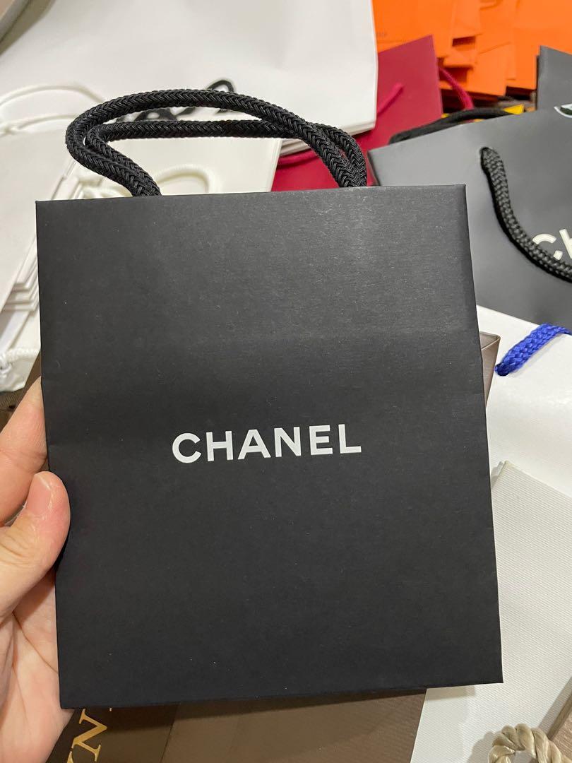 CHANEL PAPER BAGS WITH CAMILIA, Luxury, Bags & Wallets on Carousell