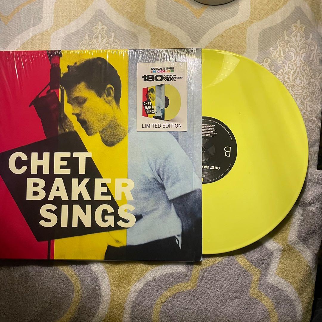 Chet Baker Sings - Chet Baker Yellow, Hobbies & Toys, Music & Media, Vinyls on Carousell