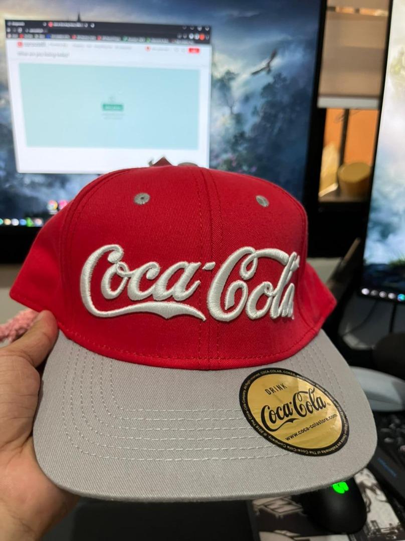 Coca-Cola Mens Lic Cap Red Coke Cap collection, Men's Fashion, Watches ...