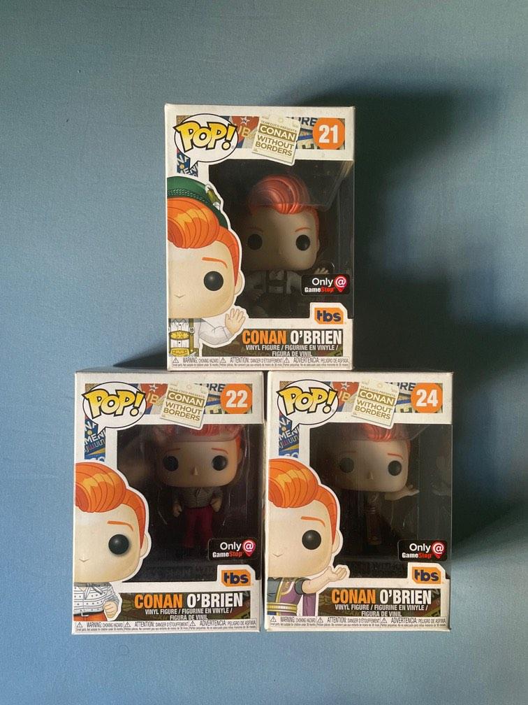Conan O’Brien Funko Pop (GameStop Exclusive), Hobbies & Toys, Toys ...