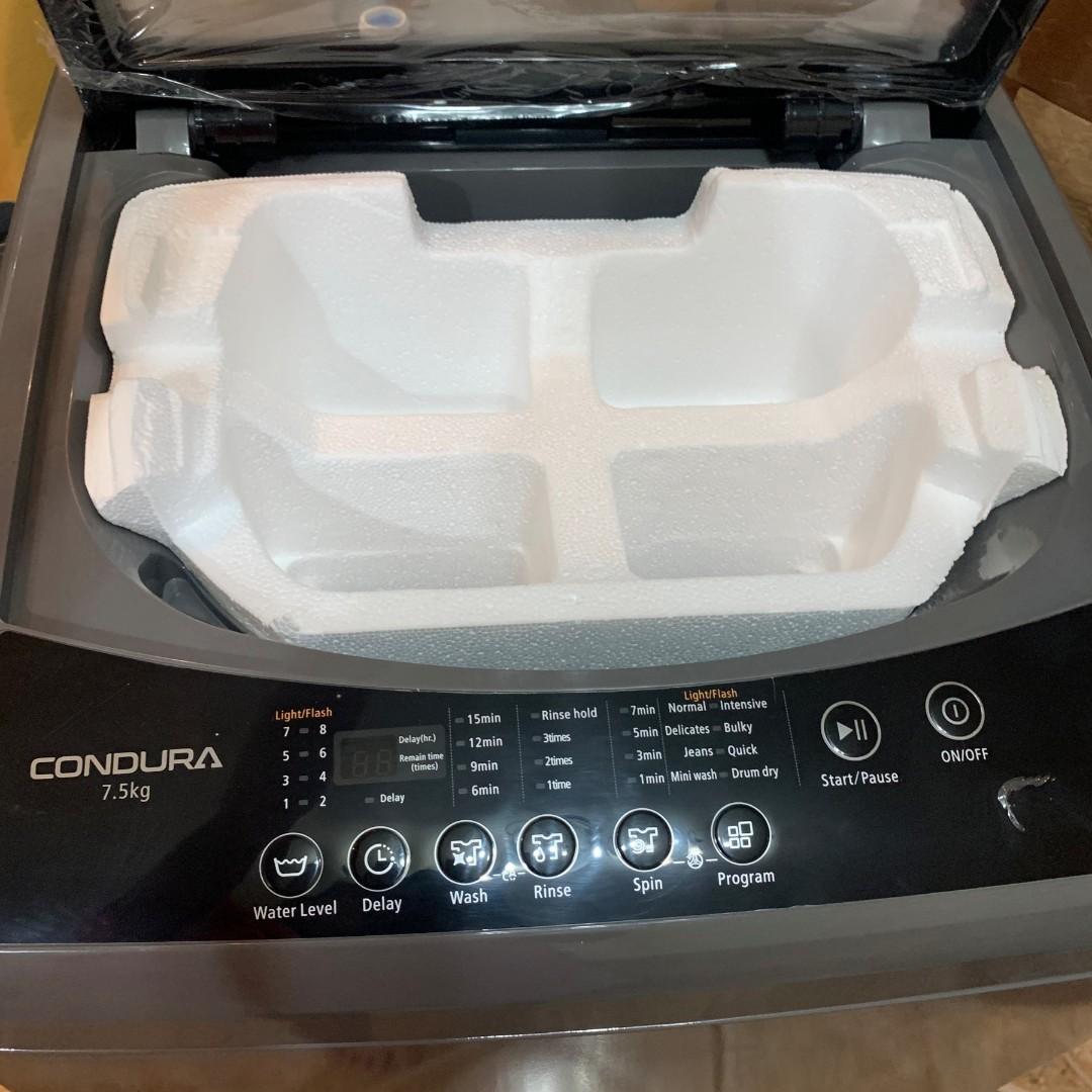 Condura Aquacare Top Load Washing Machine, TV & Home Appliances ...